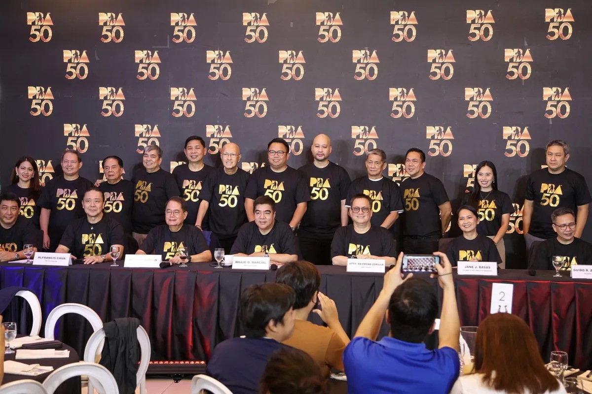 PBA goes gold, unveils logo for historic 50th-anniversary celebration ...