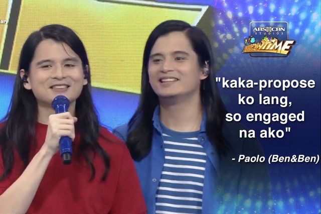 Showtime family, kinilig sa kuwento ni Paolo Benjamin | It’s Showtime ...