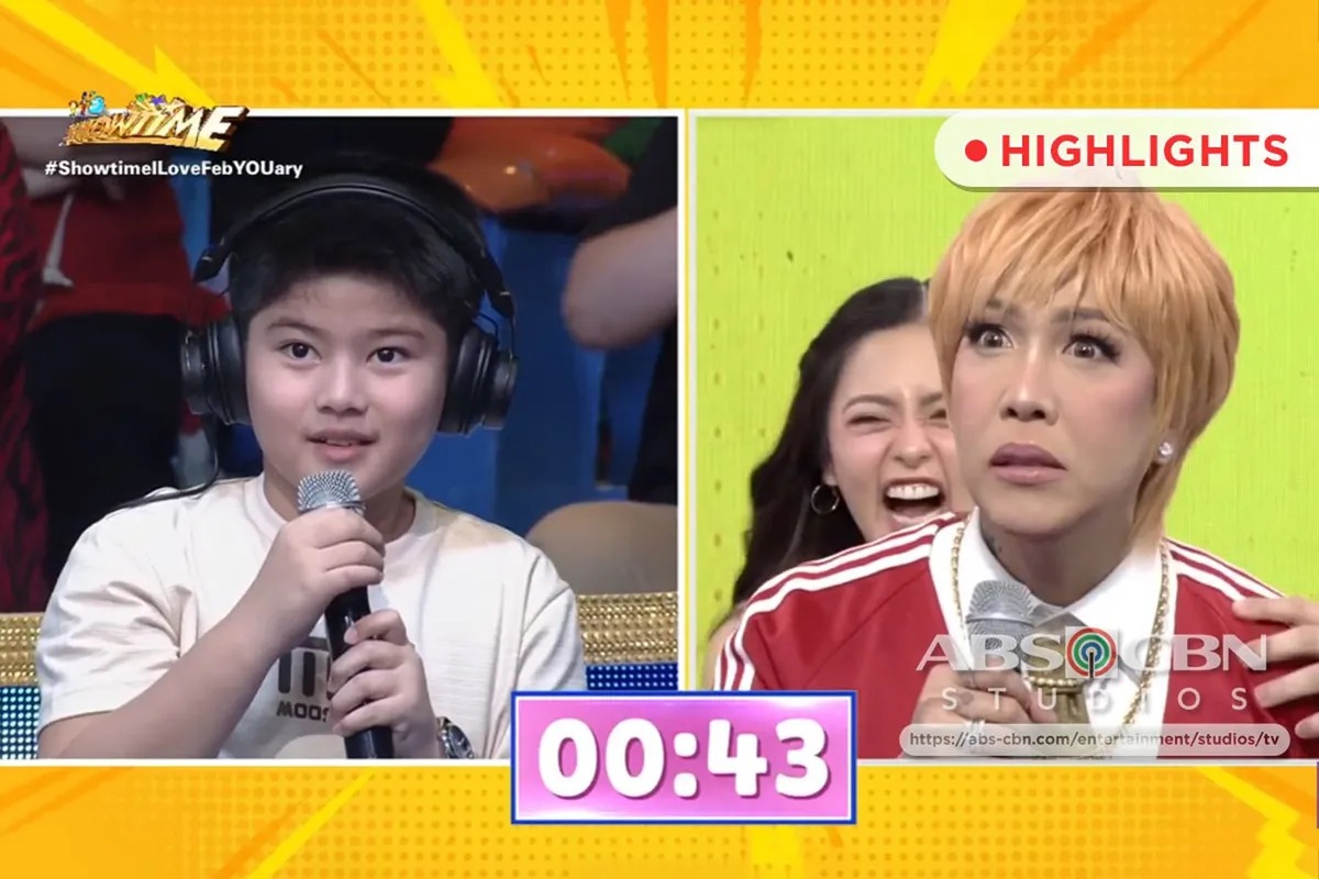 Vice Ganda, pinandilatan ng mata si Stephen | It’s Showtime | ABS-CBN Entertainment