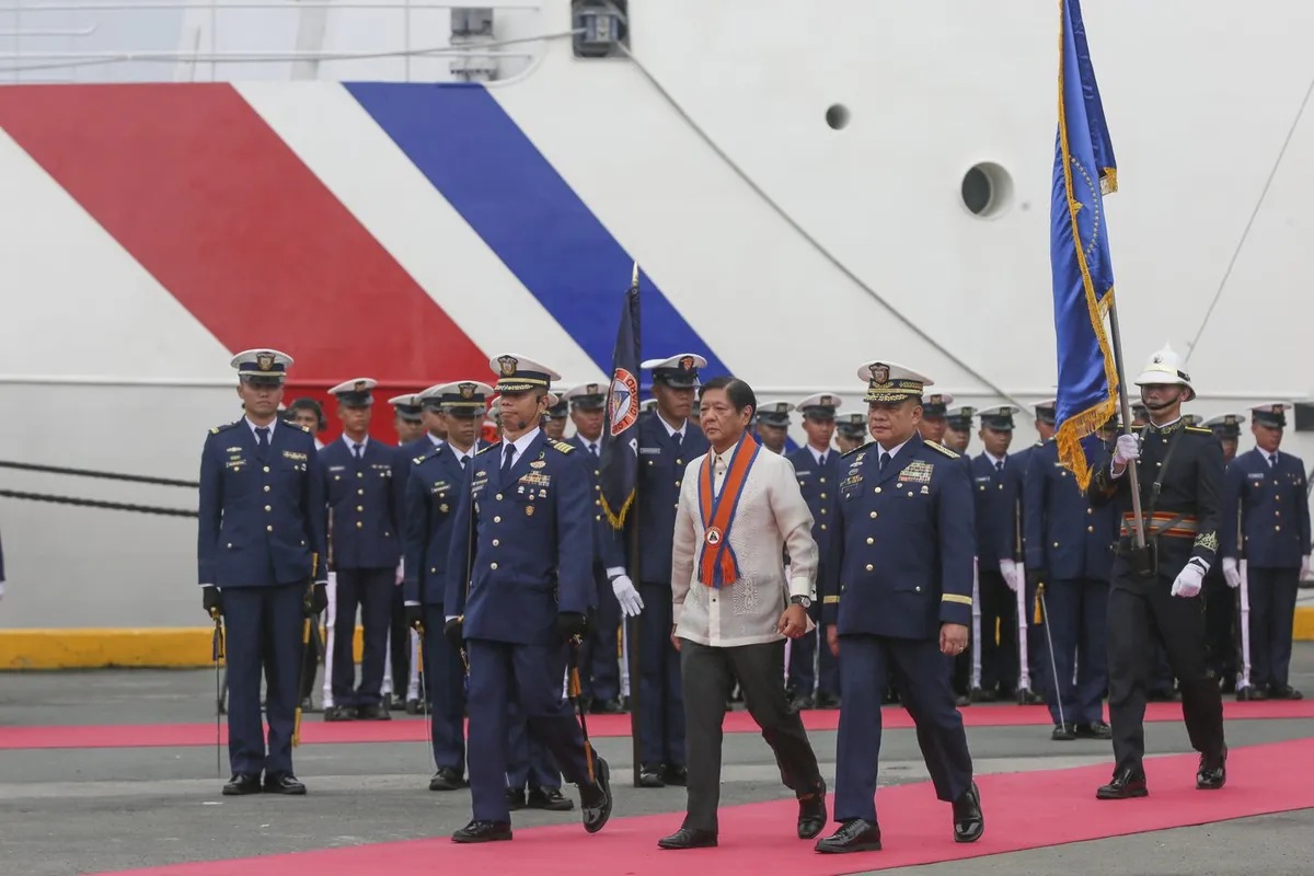 Marcos Jr. approves law granting 3-year term for PCG chief | ABS-CBN News