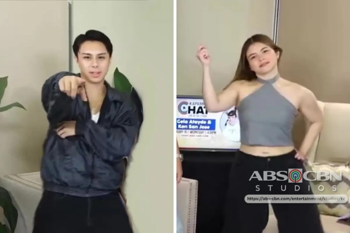 Watch Gela and Ken effortlessly slay in this dance battle! | ABS-CBN ...