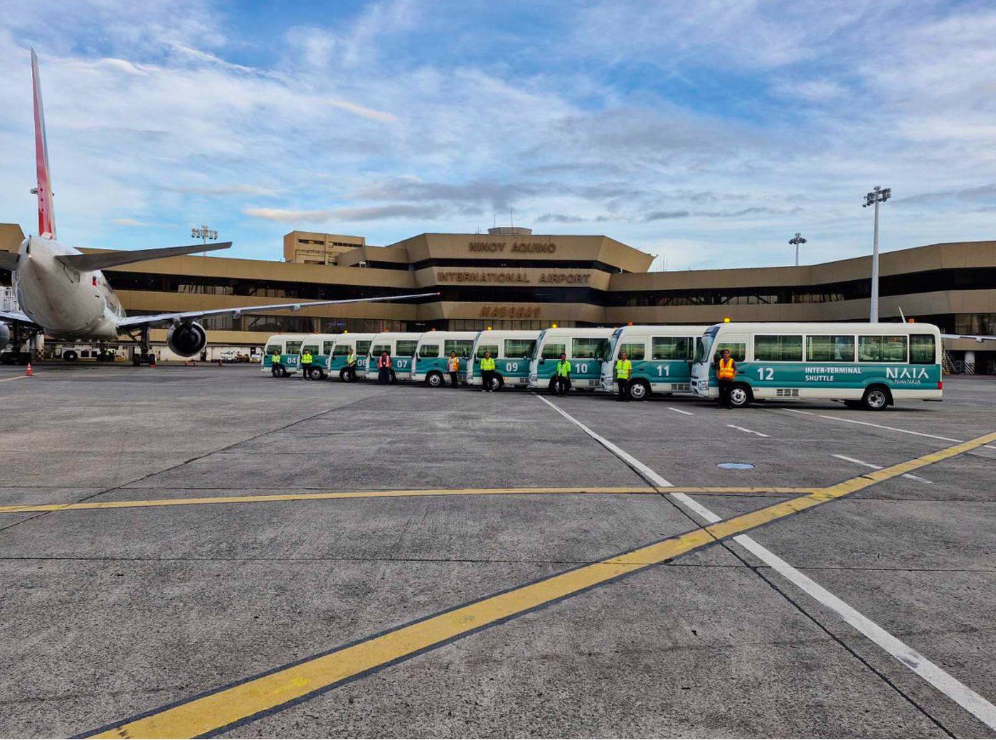 NAIA operator deploys more inter-terminal buses | ABS-CBN News