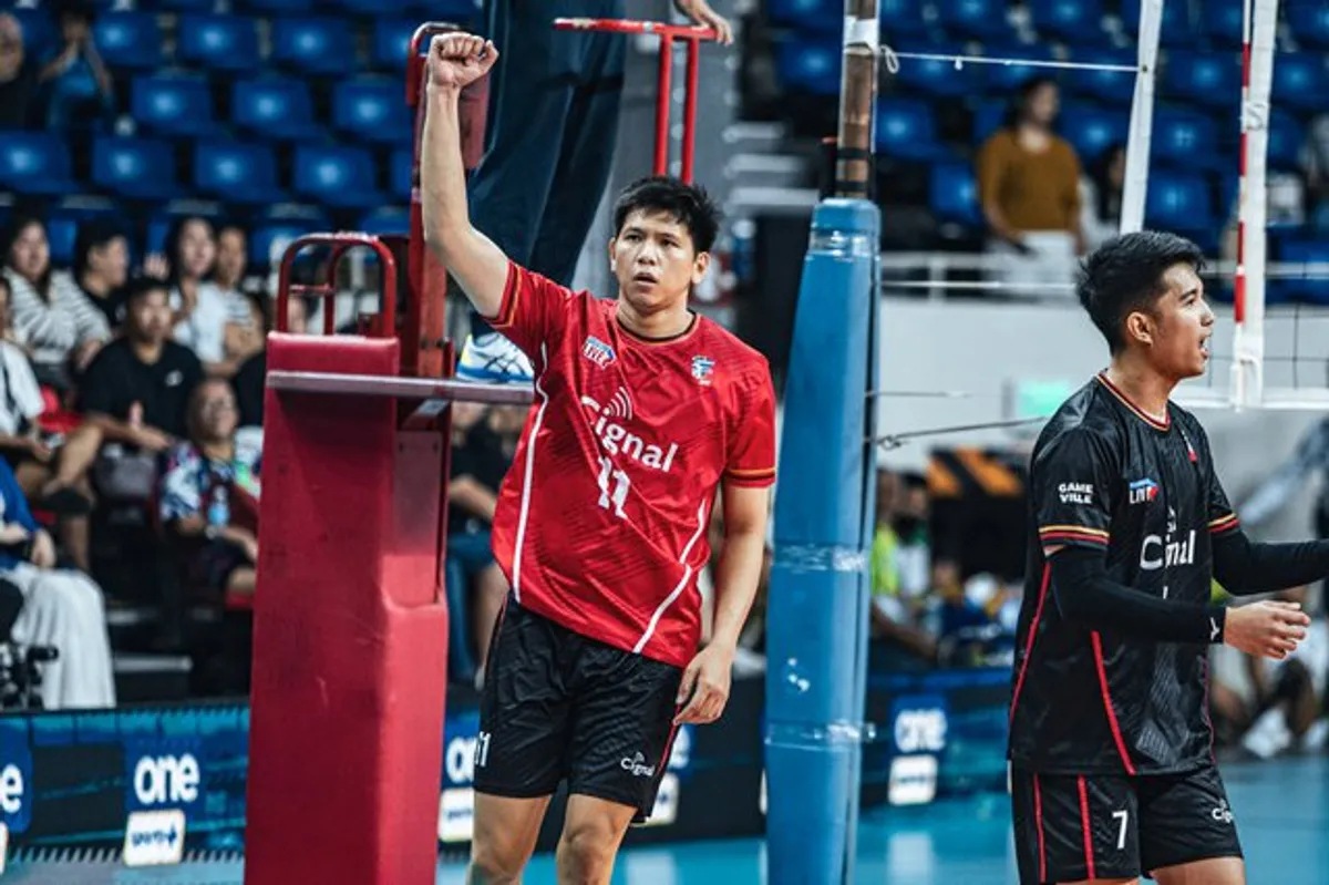 Cignal's Jau Umandal shines brightest in Week 1 of Spikers' Turf | ABS ...