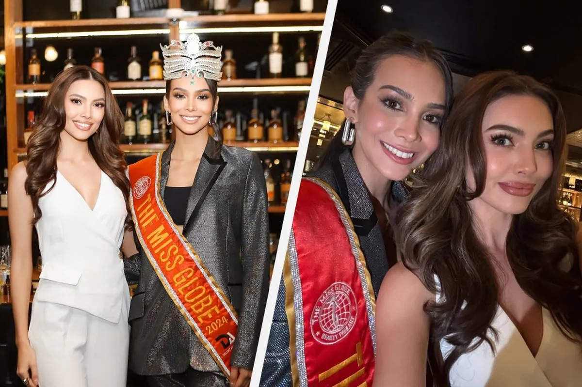 PH's Maureen Montagne meets fellow Miss Globe queen Diana Moreno | ABS ...