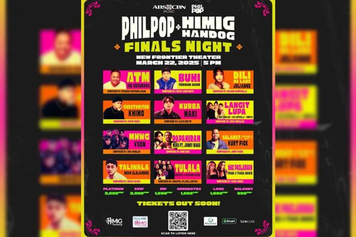 Philpop Himig Handog's finals night set on March 22 | ABS-CBN Entertainment