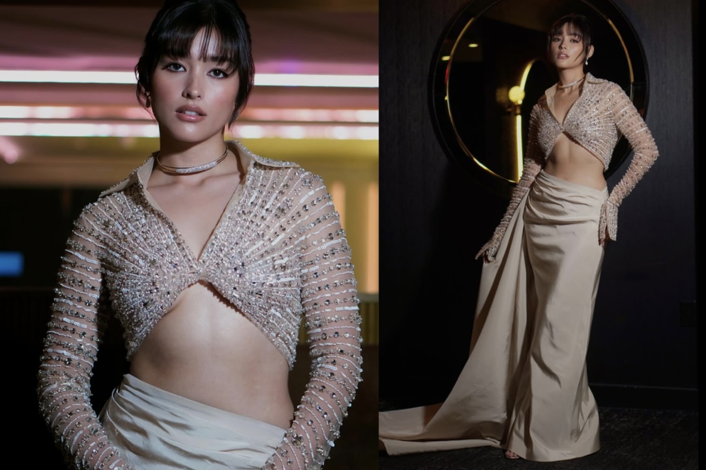 Liza Soberano Joins A-List Stars At An Oscars After Party In A Dazzling Custom Look | ABS-CBN ...