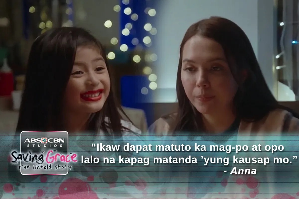 Saving Grace: Grace, sinamahan sa pag-iisa si Anna | Episode 2 | ABS ...