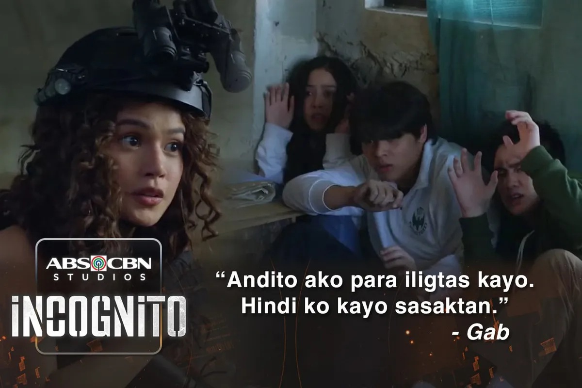 Incognito: Gab, pinakalma ang takot nina Carl, Adam at Crystal ...