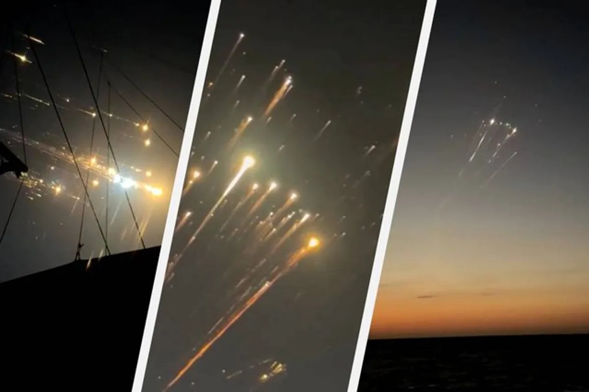 'Looks like fireworks': Reported debris from SpaceX spotted in the ...