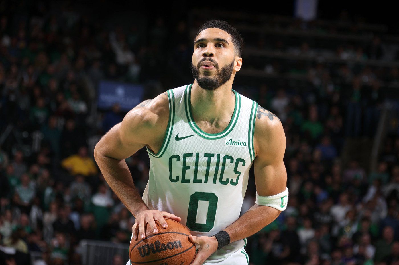 NBA: Tatum dominates as Celtics hold off Lakers; injury scare for ...