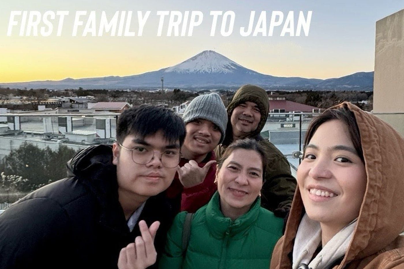 Sharlene San Pedro treats her family to a dream trip to Japan | ABS-CBN ...