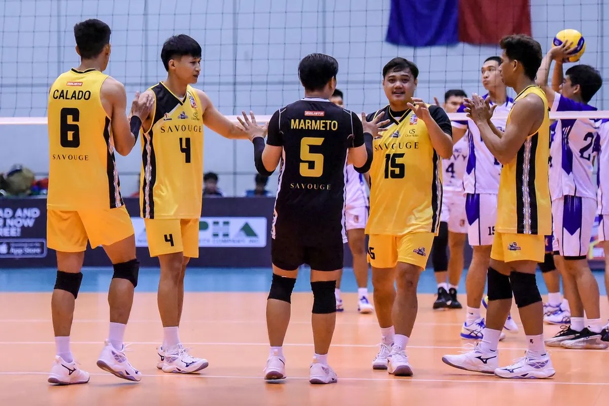 Spikers' Turf: Savouge makes quick work of Navy to stay at third place | ABS-CBN Sports