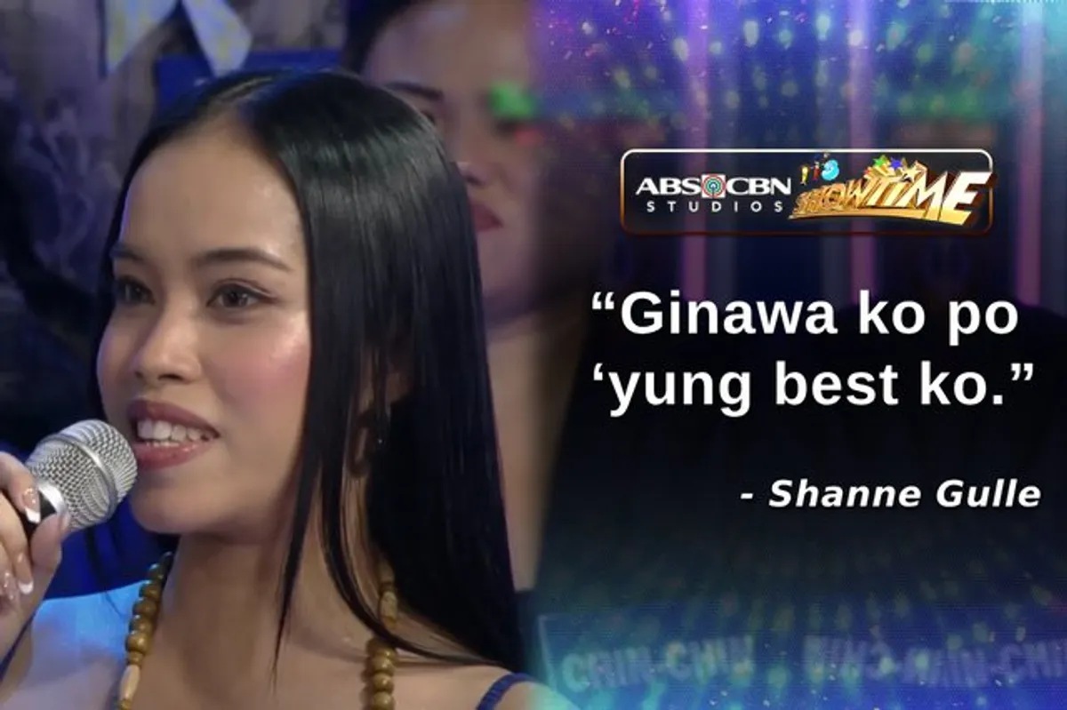 Shanne Gulle, masaya sa Pangkat Alon | It’s Showtime | ABS-CBN ...