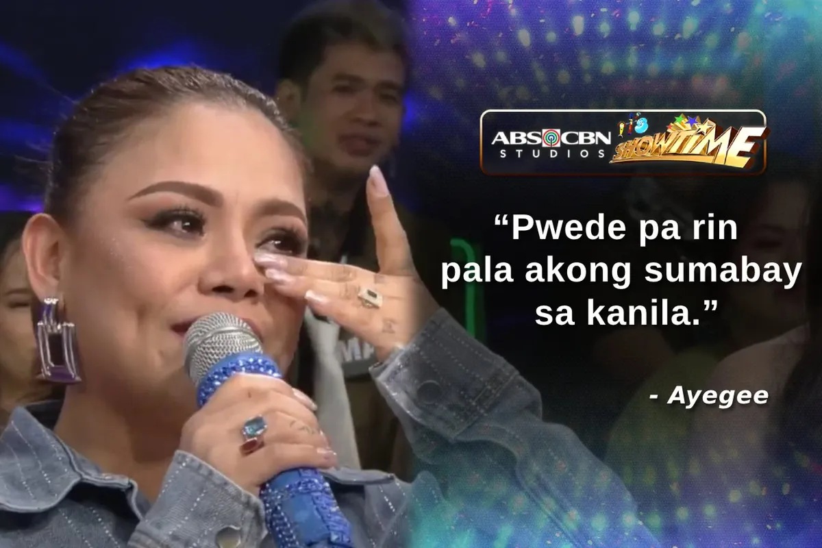 Ayegee, naging emosyonal sa Tawag Ng Tanghalan | It’s Showtime | ABS ...