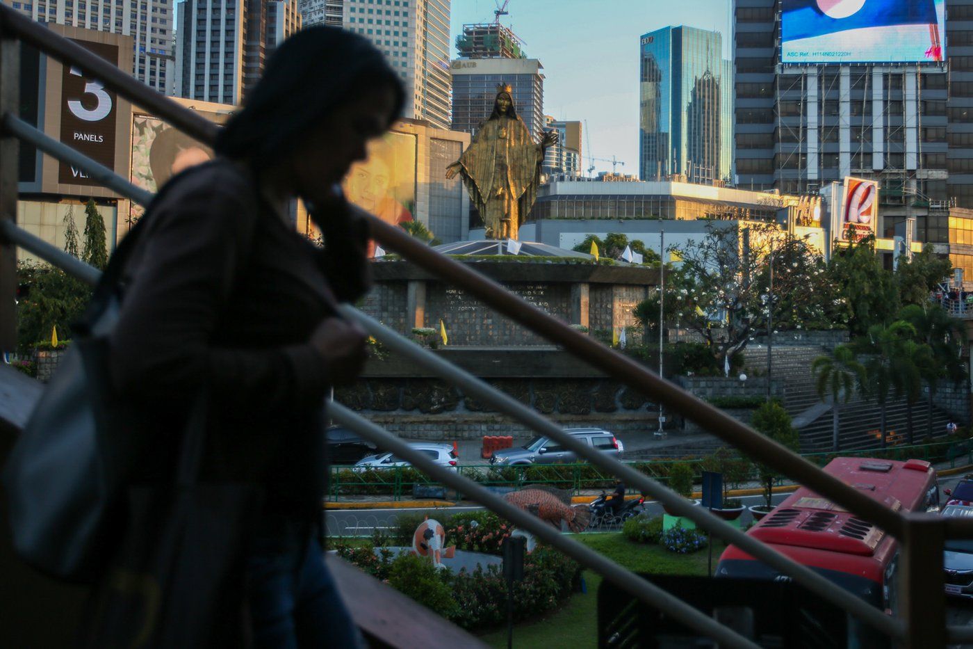 Heightened security at EDSA Shrine for possible Duterte rally | ABS-CBN ...