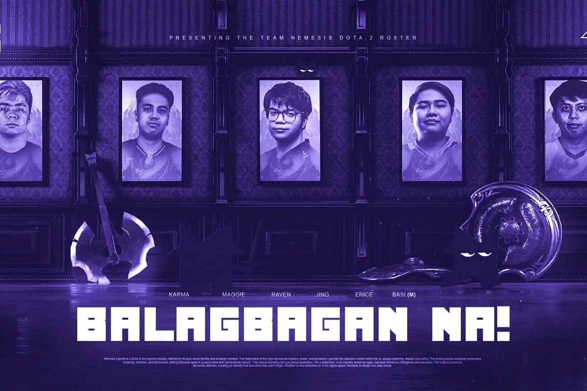 Team Nemesis enters Dota 2 scene with all-Pinoy roster; Raven moves to offlane | ABS-CBN Sports