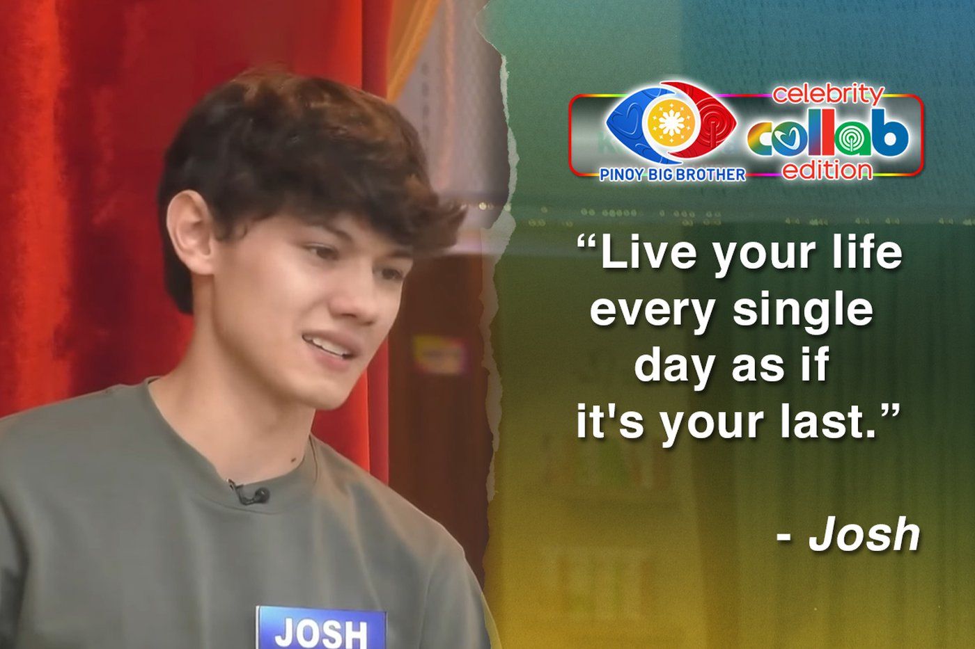 Day 4: Josh, ibinahagi ang inspiration niya sa pagsusumikap | PBB ...