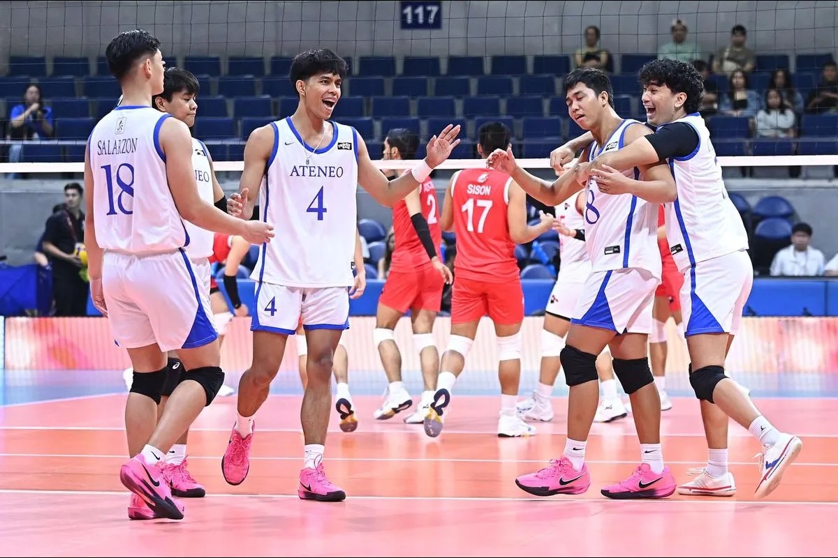 UAAP: Ateneo sweeps UE to end men’s volley Round 1 on high note | ABS ...