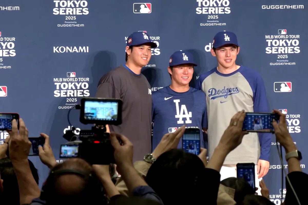 MLB: Ohtani, Dodgers train before opener with Cubs in Tokyo | ABS-CBN ...
