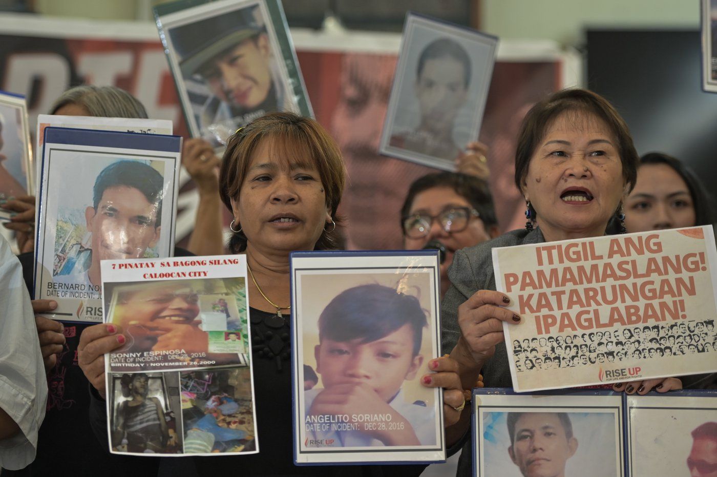 Mga kaanak ng EJK victims naghimutok nang mapanood ang pagharap ni ...