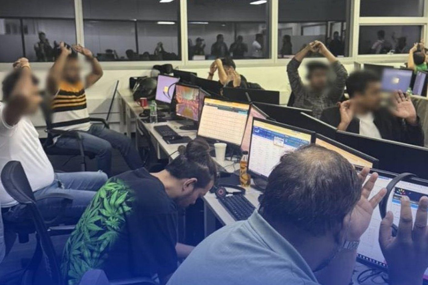 49 foreigners linked to scam hub arrested in Pasay raid | ABS-CBN News