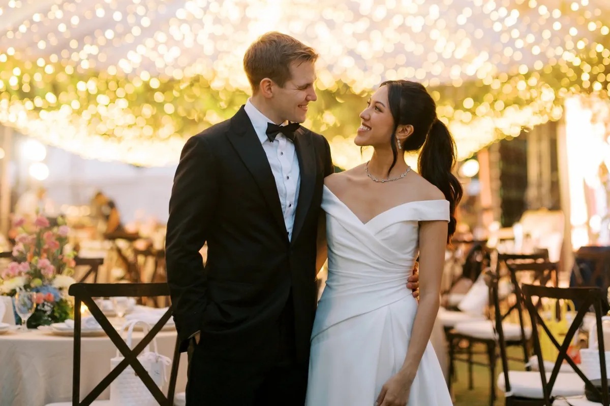 Sam Abello and Nicholas Strauch's Lovely Garden Wedding at Her Family’s ...