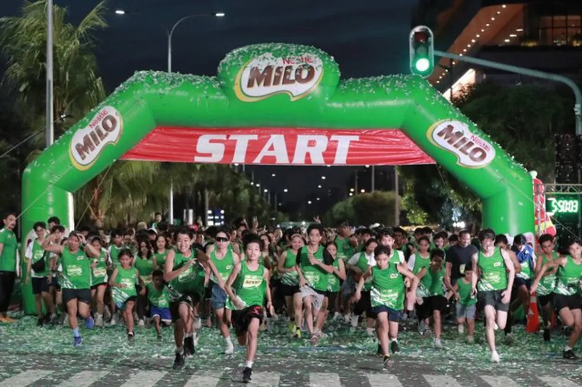 Milo Marathon Manila leg joined by hundreds of athletes with ...