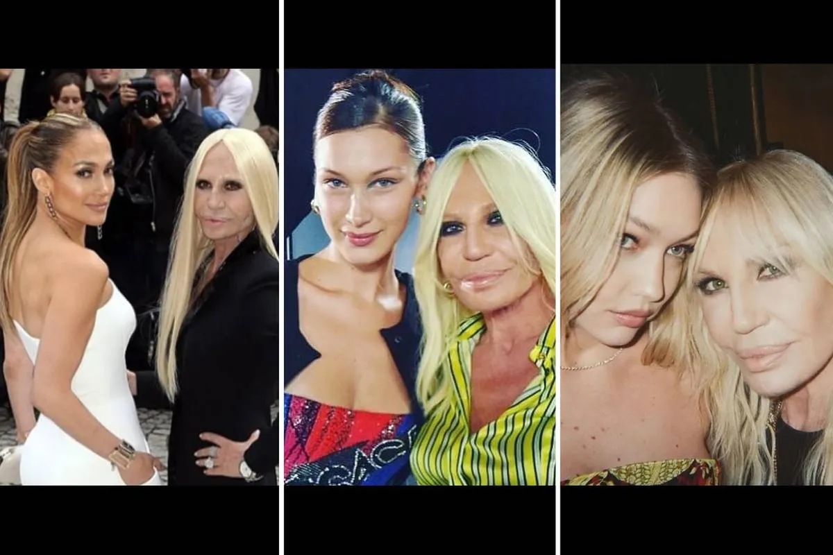 Gigi Hadid, Bella Hadid, other celebs pen tribute to Donatella Versace after stepping down as ...