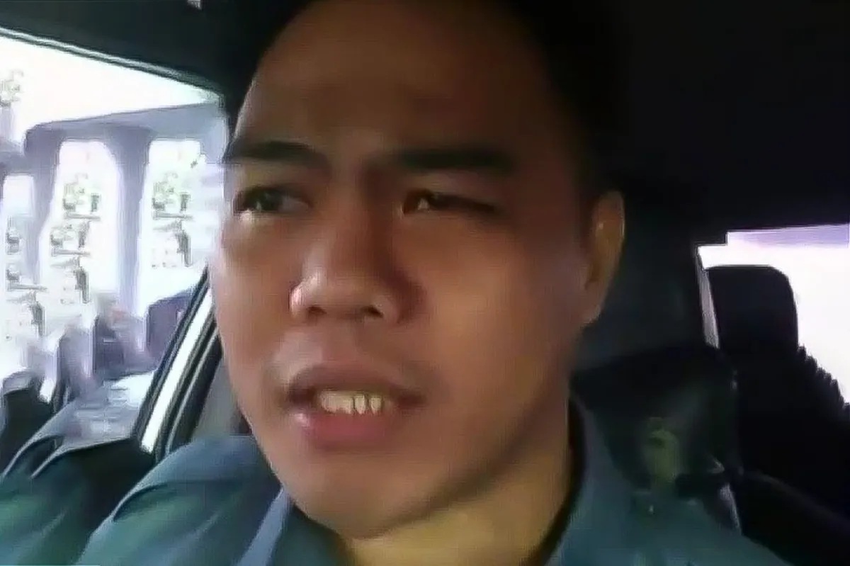 Cop in viral video over Duterte's arrest faces sedition raps | ABS-CBN News