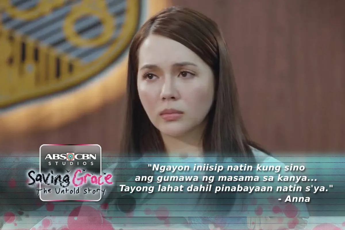 Saving Grace: Anna, inilahad ang lahat ng pinagdaanan ni Grace ...