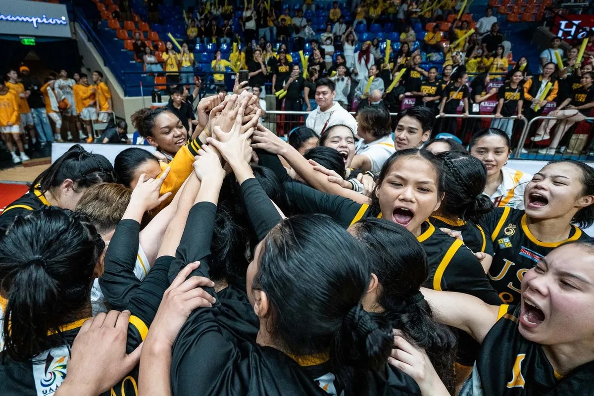 UAAP: UST girls rally past NU-Nazareth to complete perfect season | ABS ...