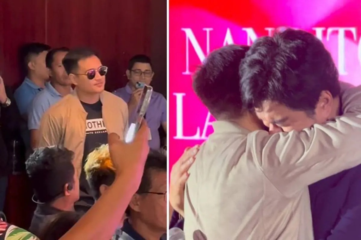 Rainier Castillo makes surprise appearance at Jojo Mendrez media ...