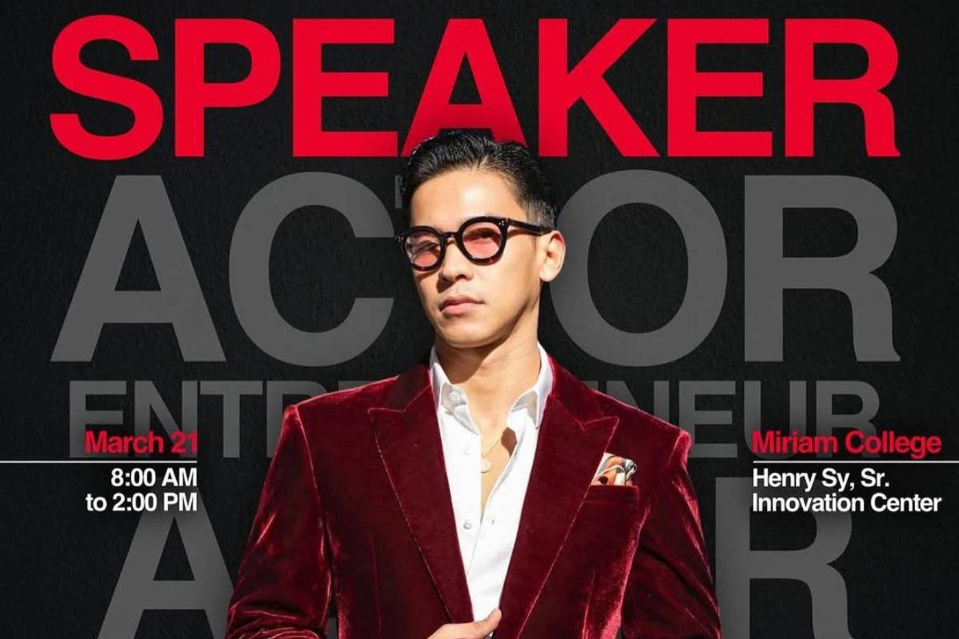 Enchong Dee fulfills dream of becoming a TED speaker | ABS-CBN ...