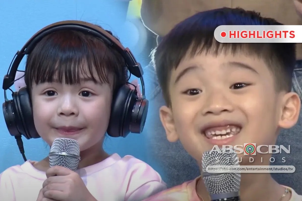 Ayesha at Argus, cuteness overload sa ‘Ansabe’ | It’s Showtime | ABS ...