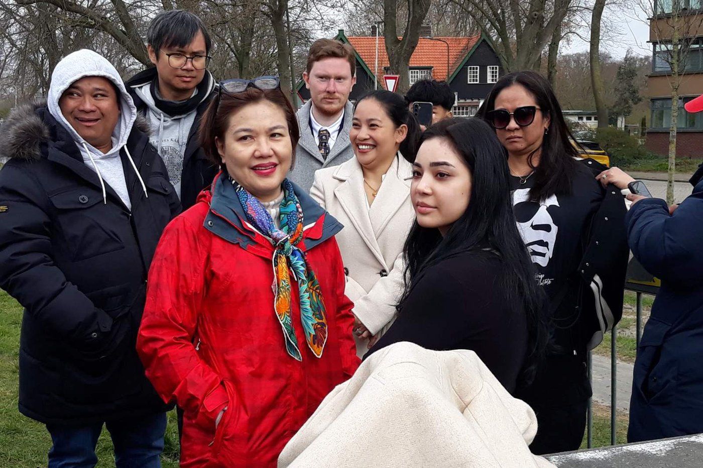 Honeylet Avanceña, Kitty Duterte arrive at ICC to visit former president | ABS-CBN News