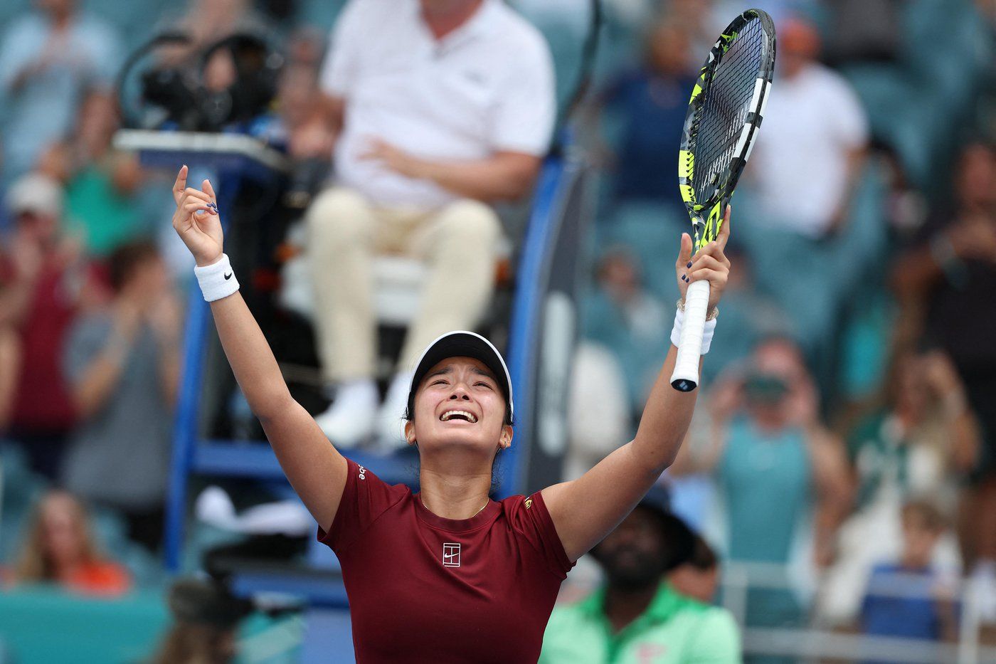 Tennis: Alex Eala stuns Swiatek, advances to Miami Open semis | ABS-CBN ...