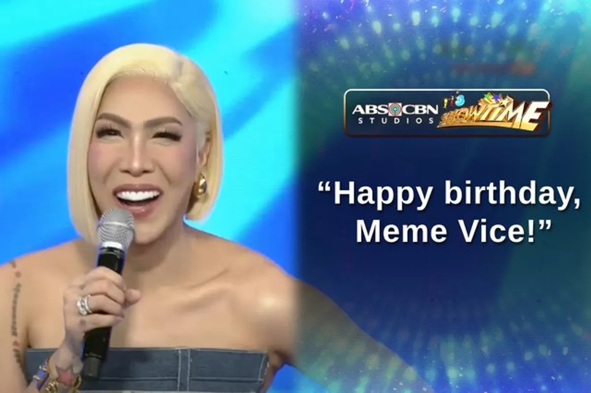Vice Ganda, masayang nag-celebrate ng birthday sa It’s Showtime! | It’s ...