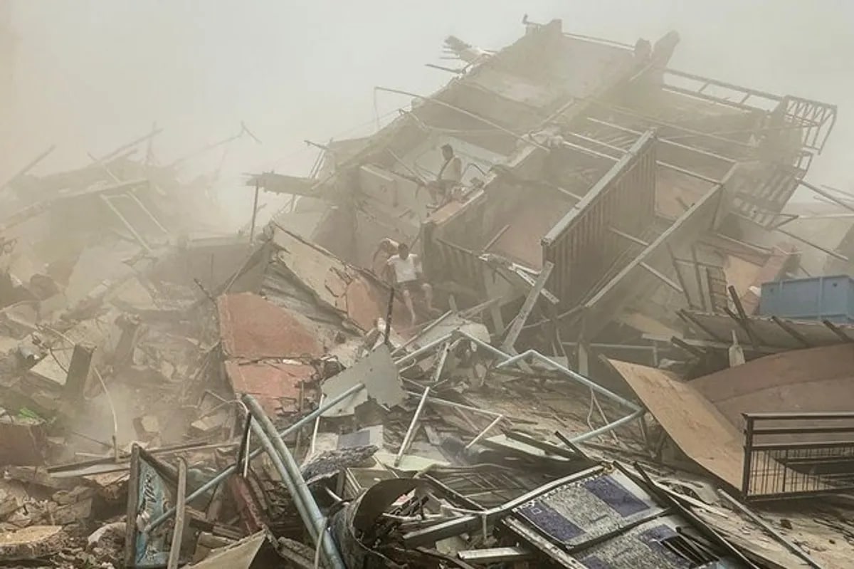 Rescue hopes fading 3 days after deadly Myanmar quake | ABS-CBN News