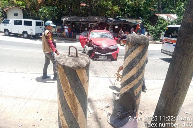 6 sugatan matapos sumalpok ang sinasakyang kotse sa poste sa Tanay ...