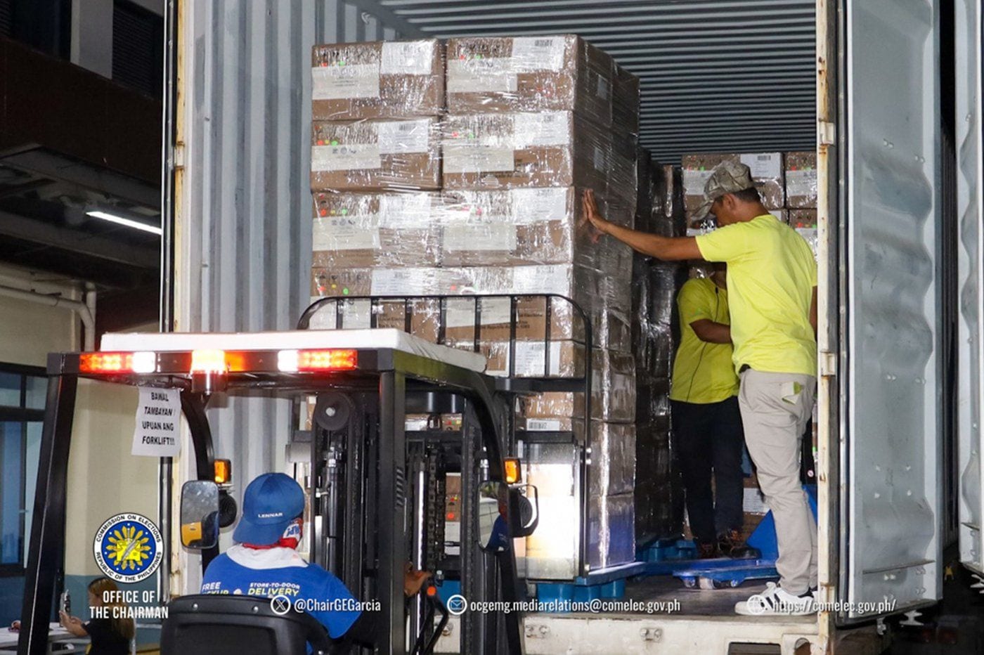 Comelec starts shipping automated counting machines to Mindanao | ABS ...