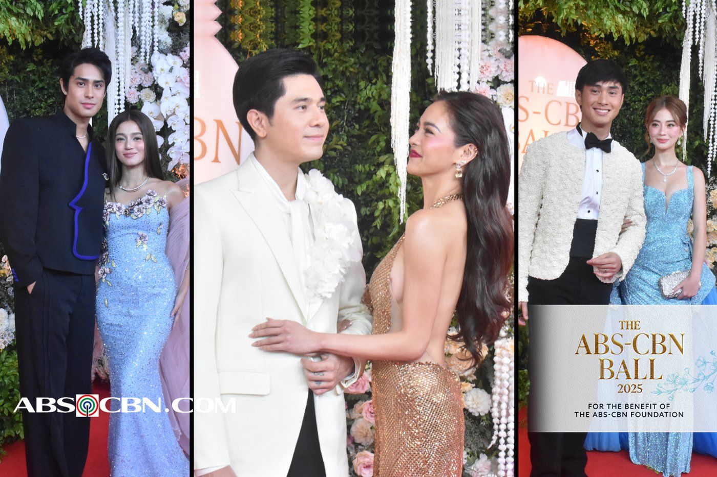 LOOK: Kapamilya Love Teams grace the red carpet of the ABS-CBN Ball 2025 | ABS-CBN Entertainment
