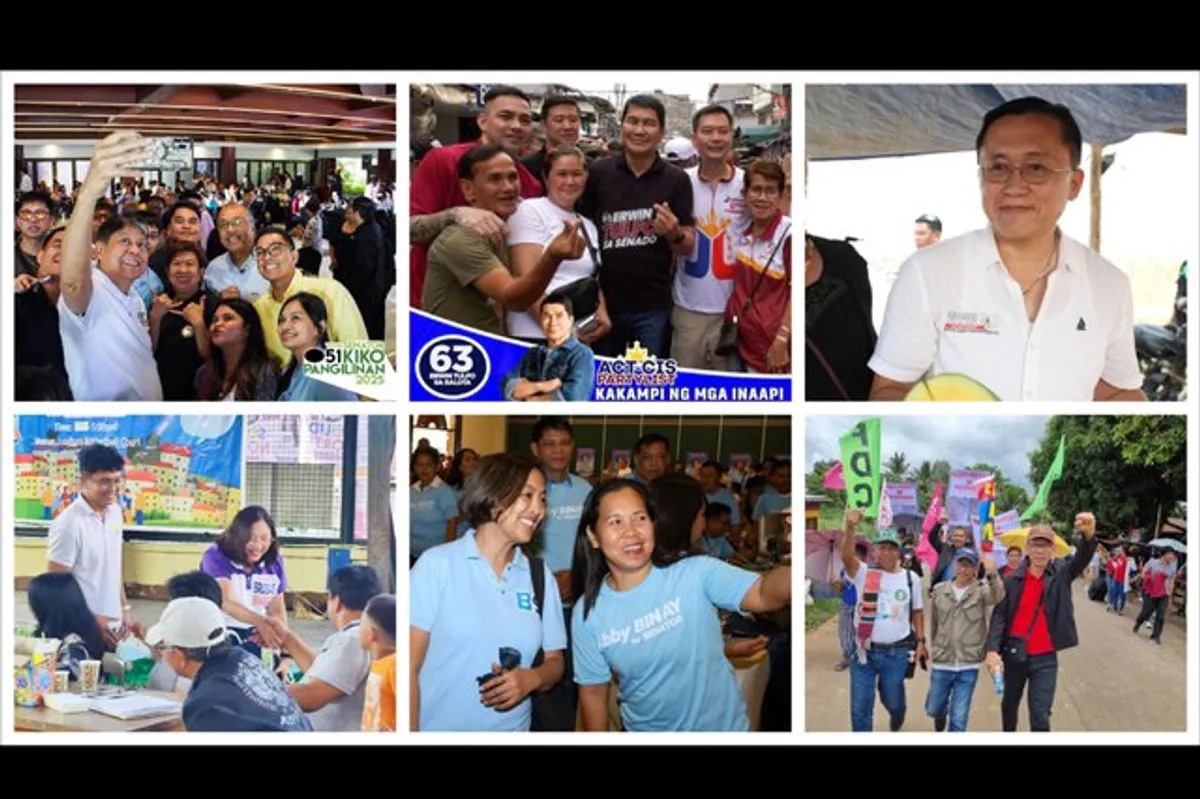 Senatorial bets visit various sectors ahead of May 2025 polls | ABS-CBN ...