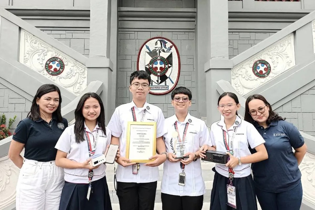Letran SHS students develop tech for daily medicine intake | ABS-CBN News