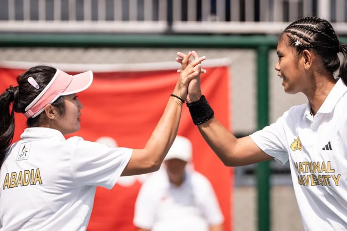 UAAP: NU women turn back UST, one win away from tennis crown | ABS-CBN ...