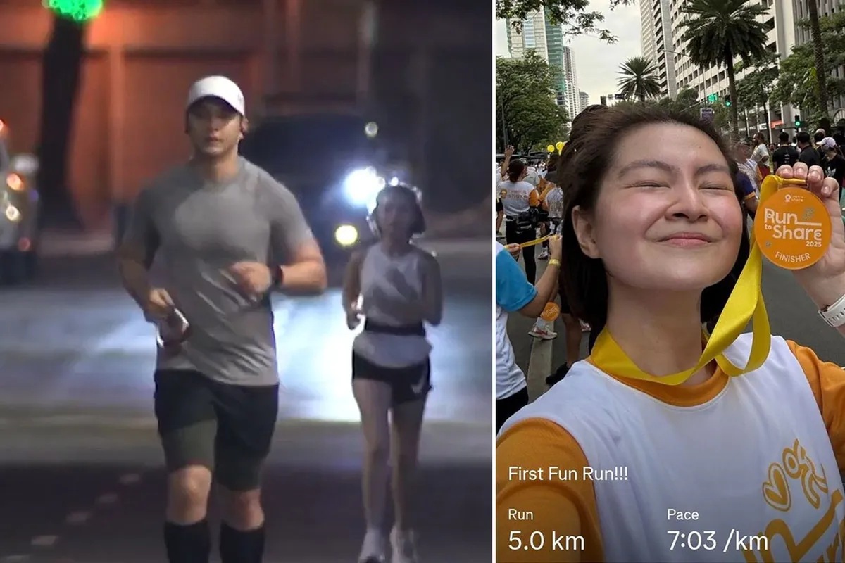 Alden Richards, Barbie Forteza highlight how running boosts their physical and mental health ...