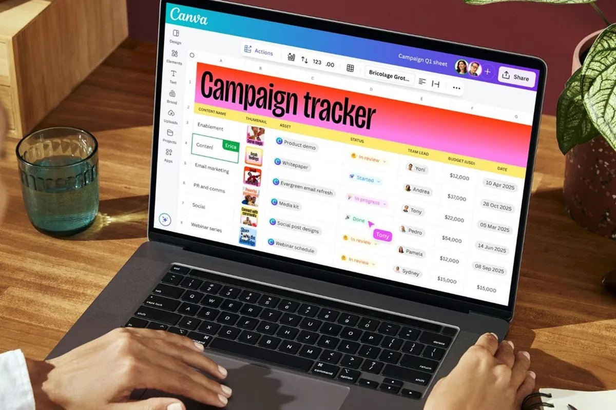 Canva launches AI-powered spreadsheet to boost design process | ABS-CBN News