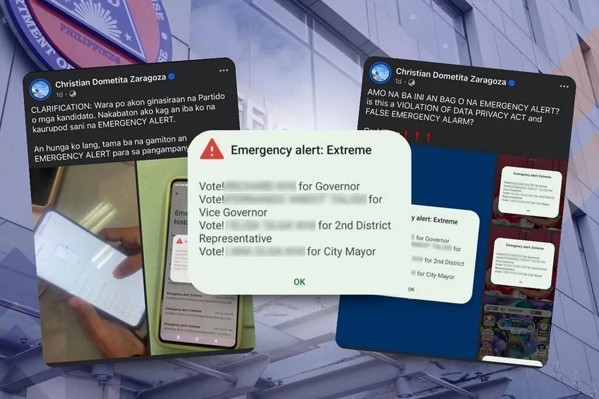 Comelec orders 4 Masbate candidates to explain use of emergency alert ...