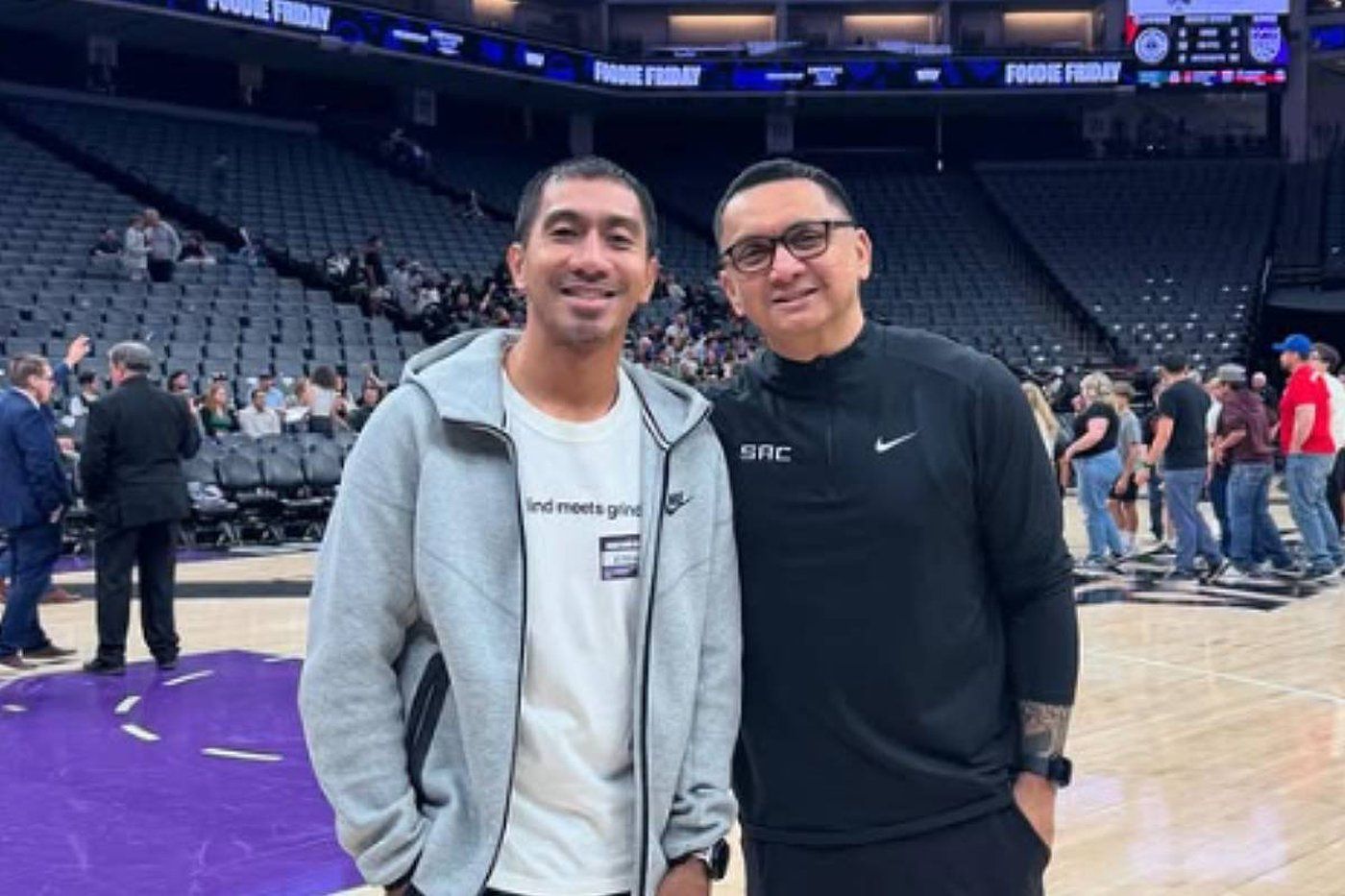 Jimmy Alapag reunites with LA Tenorio at NBA game, reflects on coaching ...
