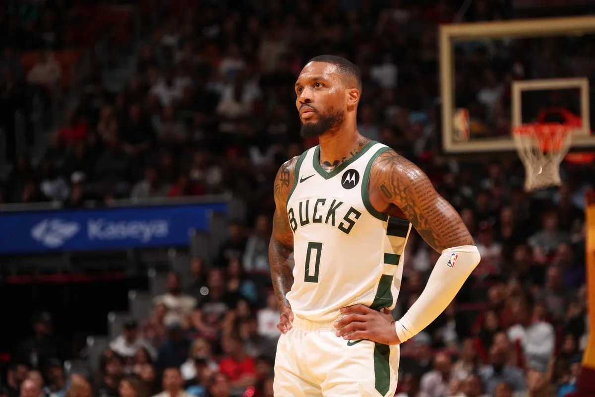 Stricken Bucks star Lillard 'improving' ahead of NBA playoffs | ABS-CBN Sports