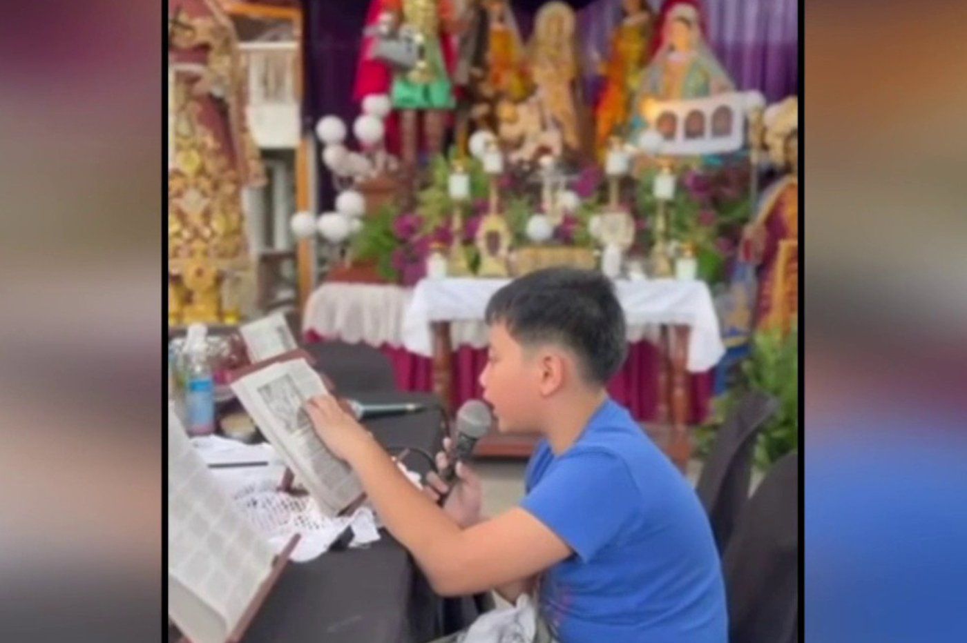 TV PATROL: 10-anyos na bata hinangaan sa kanyang debosyon sa pagbasa ng pasyon | ABS-CBN News